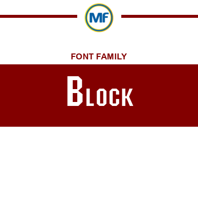 Download Block Fonts | MaisFontes