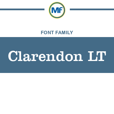 Download Clarendon LT Fonts | MaisFontes