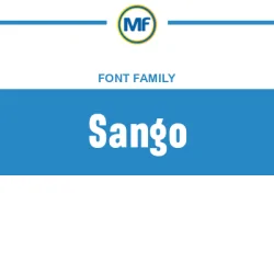Sango Bold Font: Free Download | MaisFontes