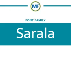 Sarala: Free Font Download | MaisFontes