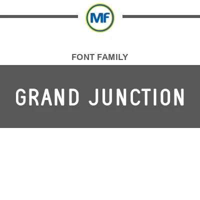 Download Grand Junction Fonts | MaisFontes