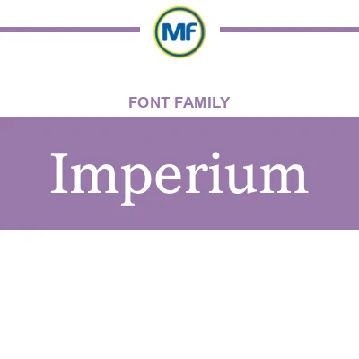 Imperium Font Family: Download Free | MaisFontes
