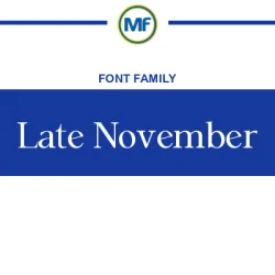 Late November Bold: Free Font Download | MaisFontes