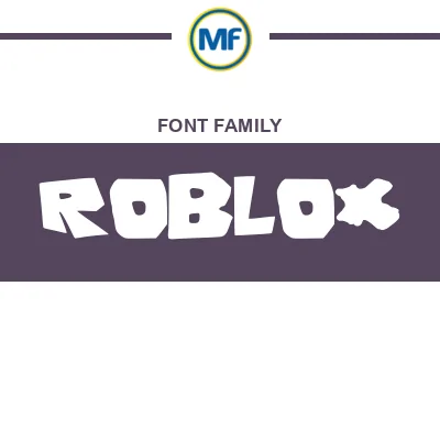Download Roblox Fonts | MaisFontes