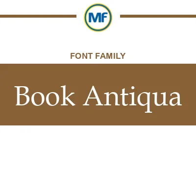 Download Book Antiqua Fonts | MaisFontes