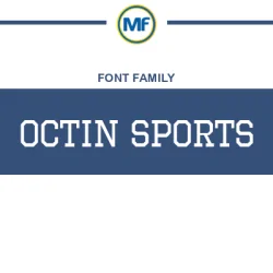 Octin Sports Heavy: Free Font Download | MaisFontes