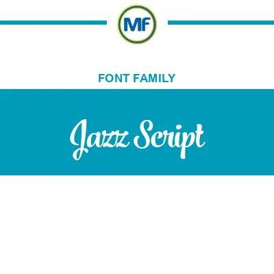 Jazz Script Font Family: Download Free | MaisFontes