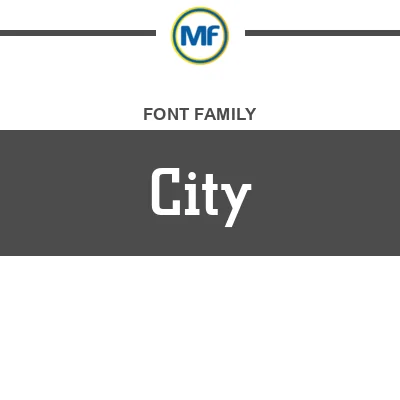 Download City Fonts | MaisFontes