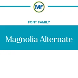 Magnolia Alt Bold Font: Free Download | MaisFontes