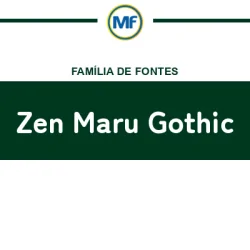 Zen Maru Gothic Regular: Baixar Fonte Grátis | MaisFontes
