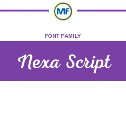 Nexa Script: Free Font Download | MaisFontes