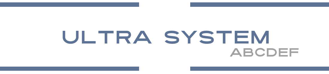 Ultra System Sans Font: Free Download | MaisFontes