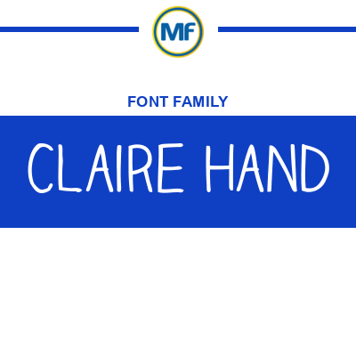 Download Claire Hand Fonts | MaisFontes