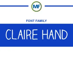 Claire Hand Bold Font: Free Download | MaisFontes