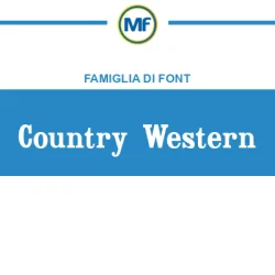 Country Western Script: Scarica Font Gratis | MaisFontes