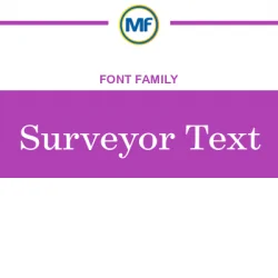 Surveyor Text Bold: Free Font Download | MaisFontes