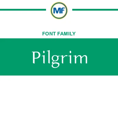 Pilgrim Font Family: Download Free | MaisFontes