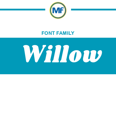 Download Willow Fonts | MaisFontes