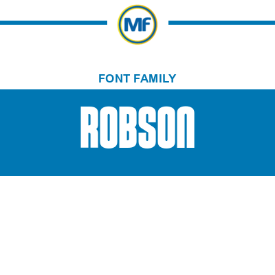 Download Robson Fonts | MaisFontes