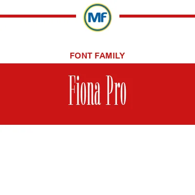Download Fiona Pro Fonts | MaisFontes