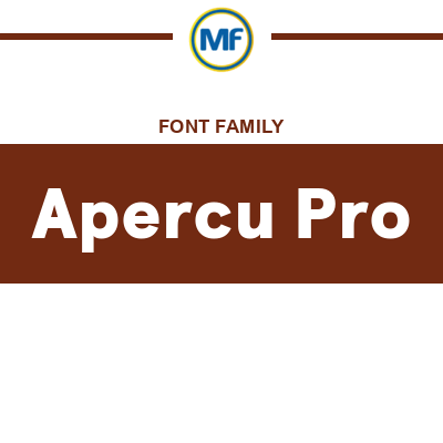 Apercu Pro Font Family: Download Free | MaisFontes