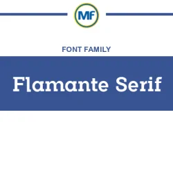 Flamante Serif Bold: Free Font Download | MaisFontes