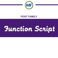 Function Script: Free Font Download | MaisFontes