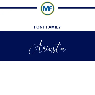 Download Ariesta Fonts | MaisFontes
