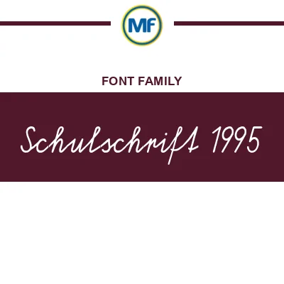 Download Schulschrift 1995 Fonts | MaisFontes