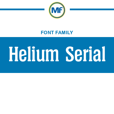 Helium Serial Font Family: Download Free | MaisFontes