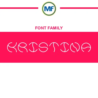 Download Kristina Fonts | MaisFontes