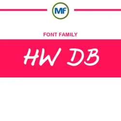 HW DB Harico: Free Font Download | MaisFontes
