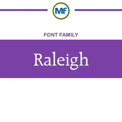 Download Raleigh Fonts | MaisFontes