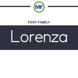 Lorenza Medium: Free Font Download | MaisFontes