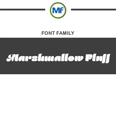 Marshmallow Fluff Font Family: Download Free | MaisFontes