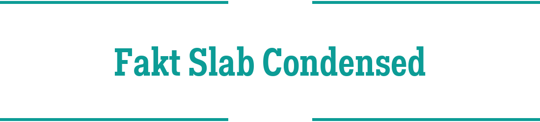 Fakt Slab Condensed Medium: Free Font Download | MaisFontes