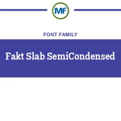Fakt Slab SemiCondensed Medium Font: Free Download | MaisFontes