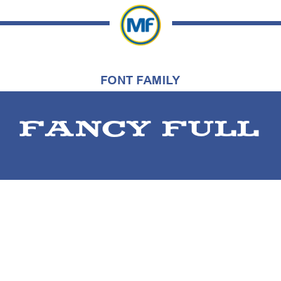 Fancy Full Font Family: Download Free | MaisFontes