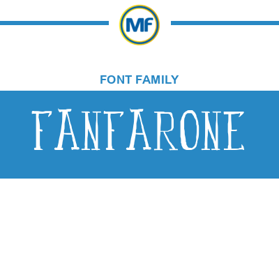 Fanfarone Font Family: Download Free | MaisFontes