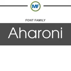 Aharoni Bold: Free Font Download | MaisFontes