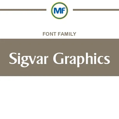 Sigvar Graphics Font Family: Download Free | MaisFontes