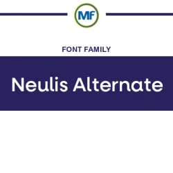 Neulis Alt Regular: Free Font Download | MaisFontes