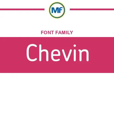 Download Chevin Fonts | MaisFontes
