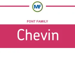 Chevin Bold: Free Font Download | MaisFontes