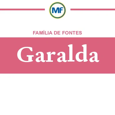 Garalda Família de Fontes: Baixe Grátis | MaisFontes