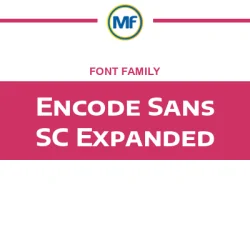 Encode Sans SC Expanded ExtraBold: Free Font Download | MaisFontes