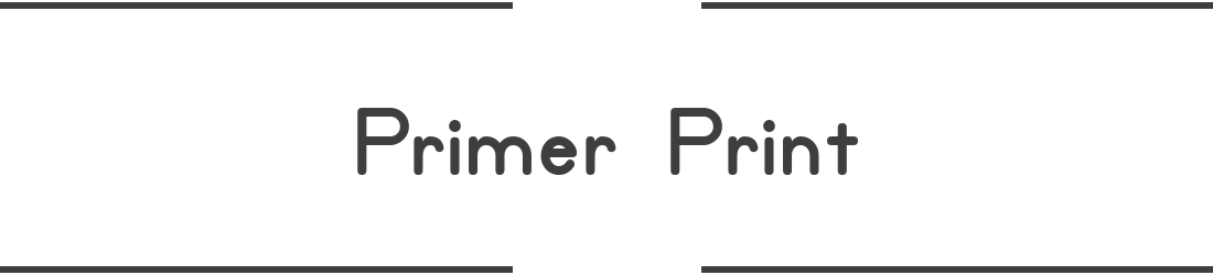 Primer Print: Download Free Font | MaisFontes