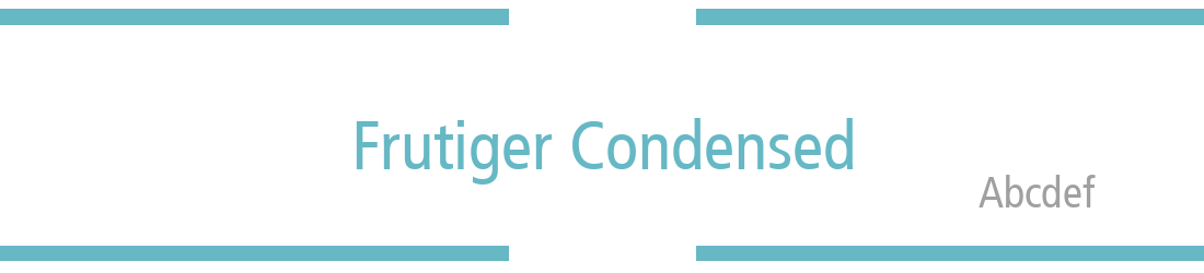 Frutiger Condensed Bold: Download Free Font | MaisFontes