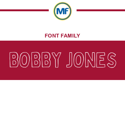 Download Bobby Jones Fonts | MaisFontes