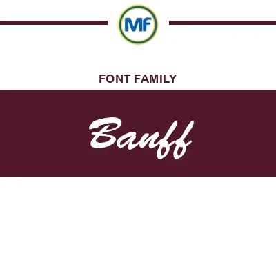 Download Banff Fonts | MaisFontes